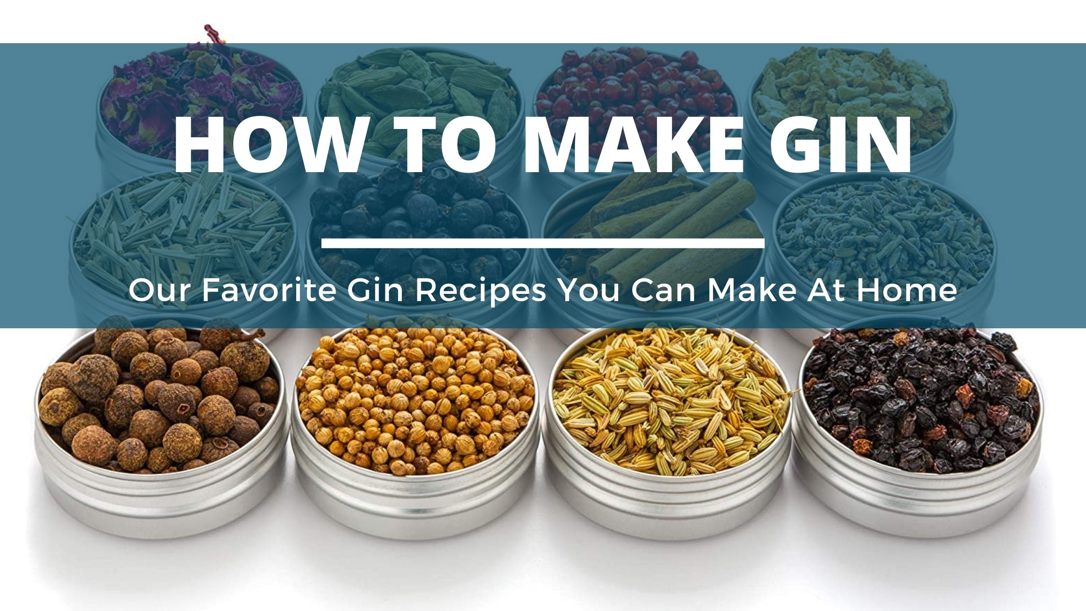 5 Tried-and-true Gin Recipes (That You Can Make At Home) - Distilmate